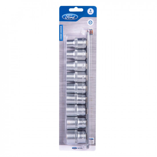 Ford Socket Set 9 Piece 1/2″ - Techspertz.co.za